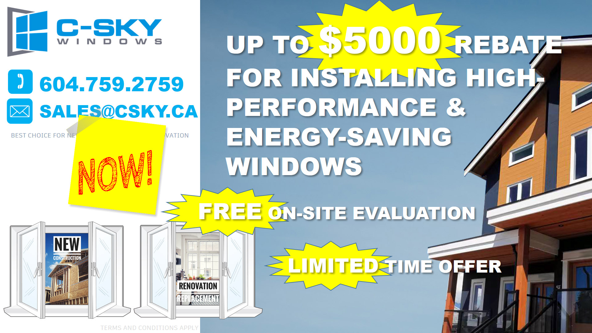C-Sky Windows Ltd. – Keep Your Home Warm With C-Sky